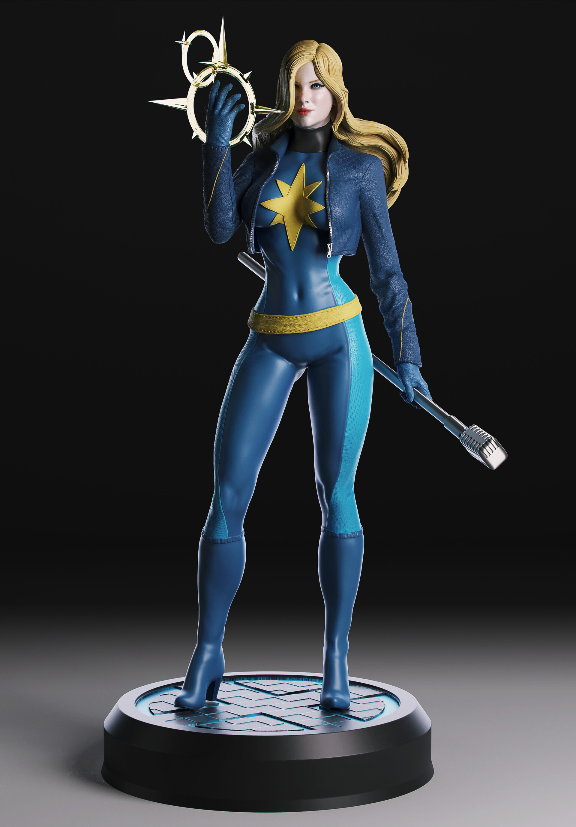 ArtStation - Cristal Marvel - Statue