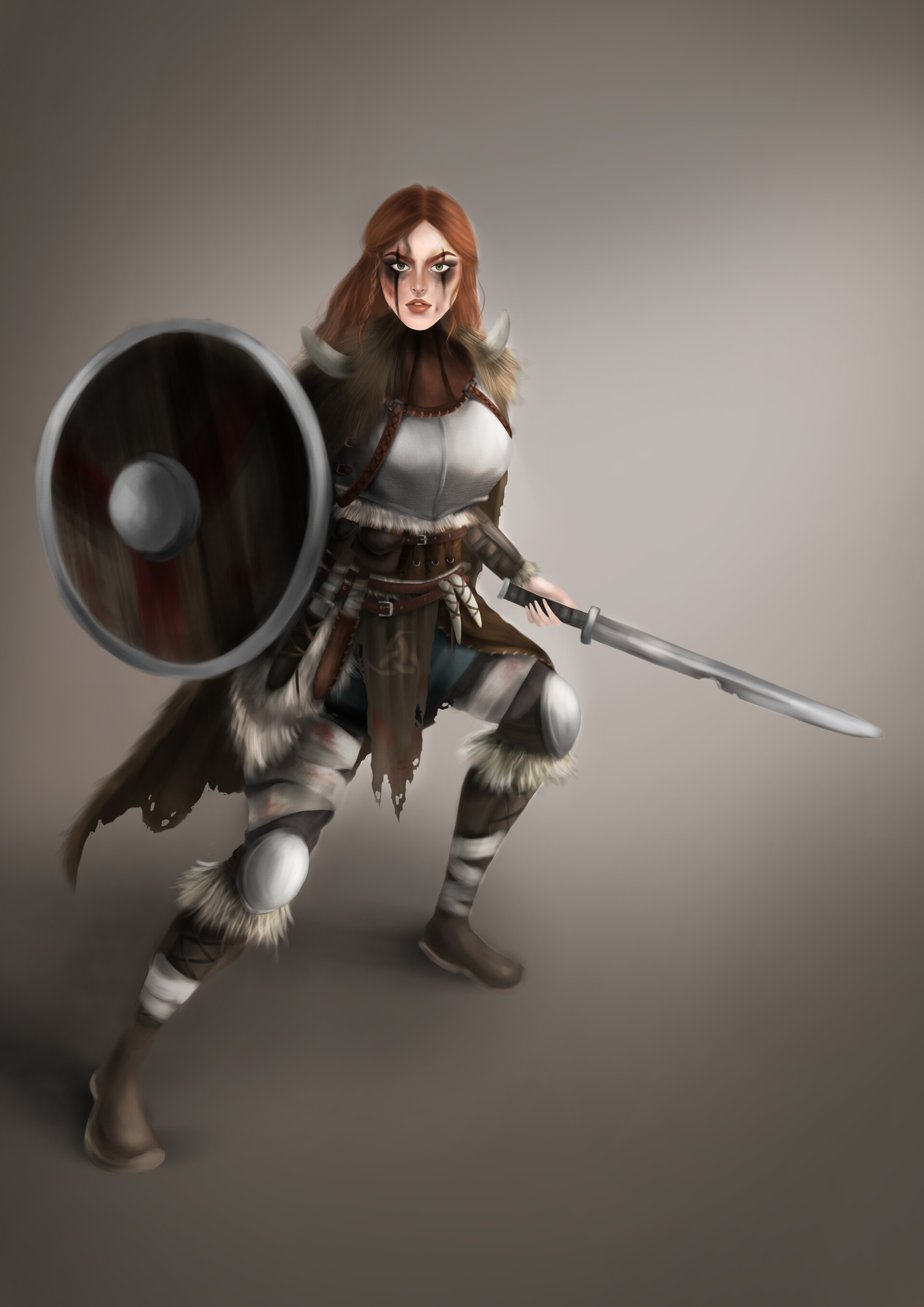 ArtStation - Woman Viking Warrior
