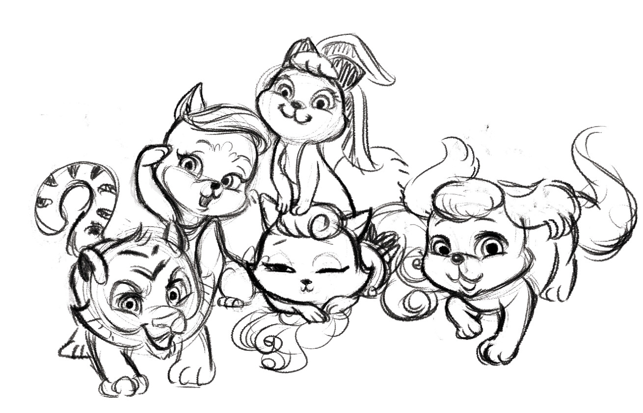 whisker haven palace pets coloring pages