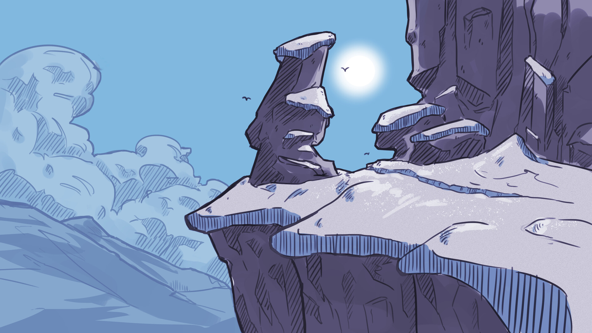 ArtStation - Babel - Mountainside