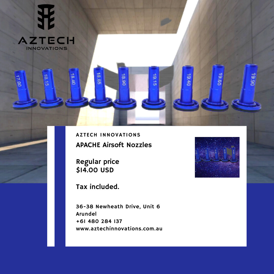 ArtStation - Apache Airsoft Nozzle | Aztech Innovations