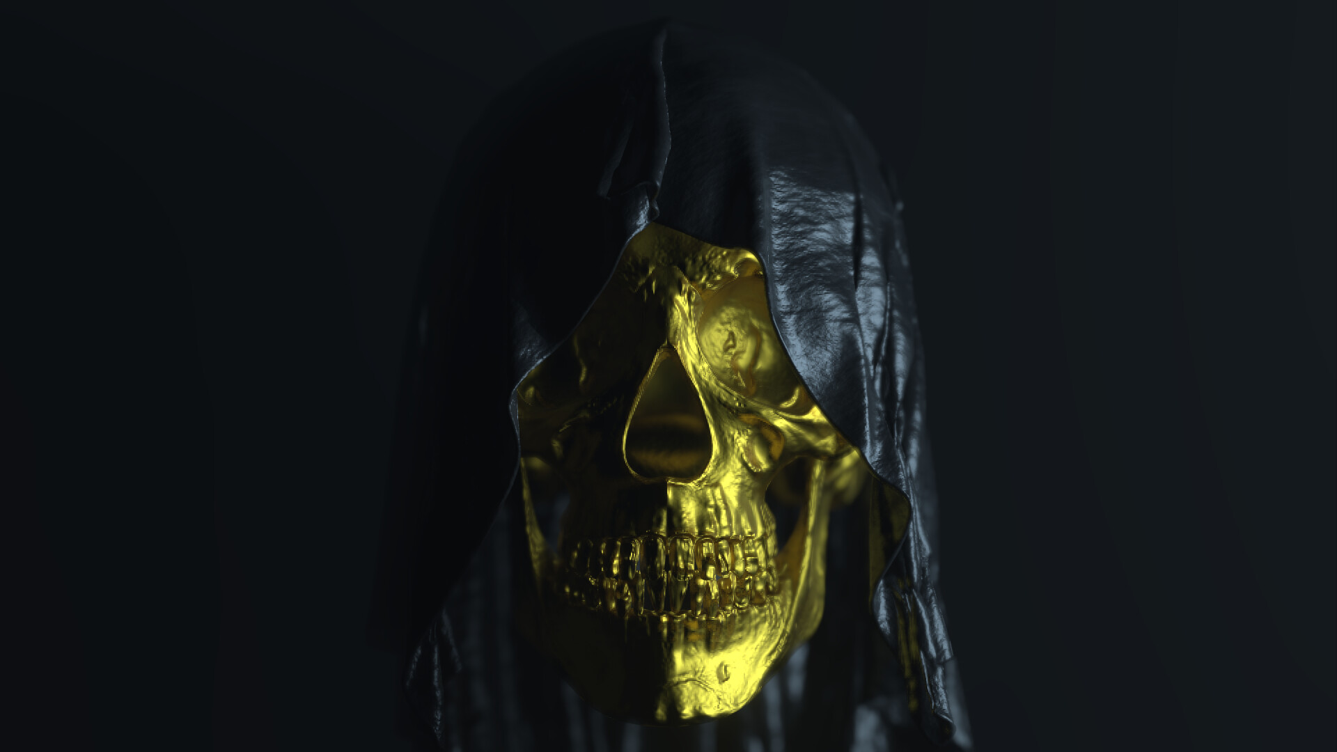 ArtStation - Skull with Cloth