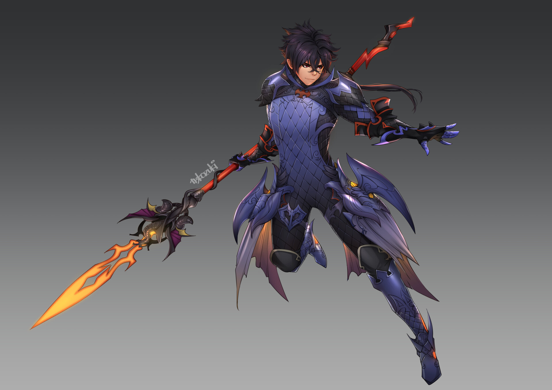 ArtStation - Dragoon Lancer (Commission)