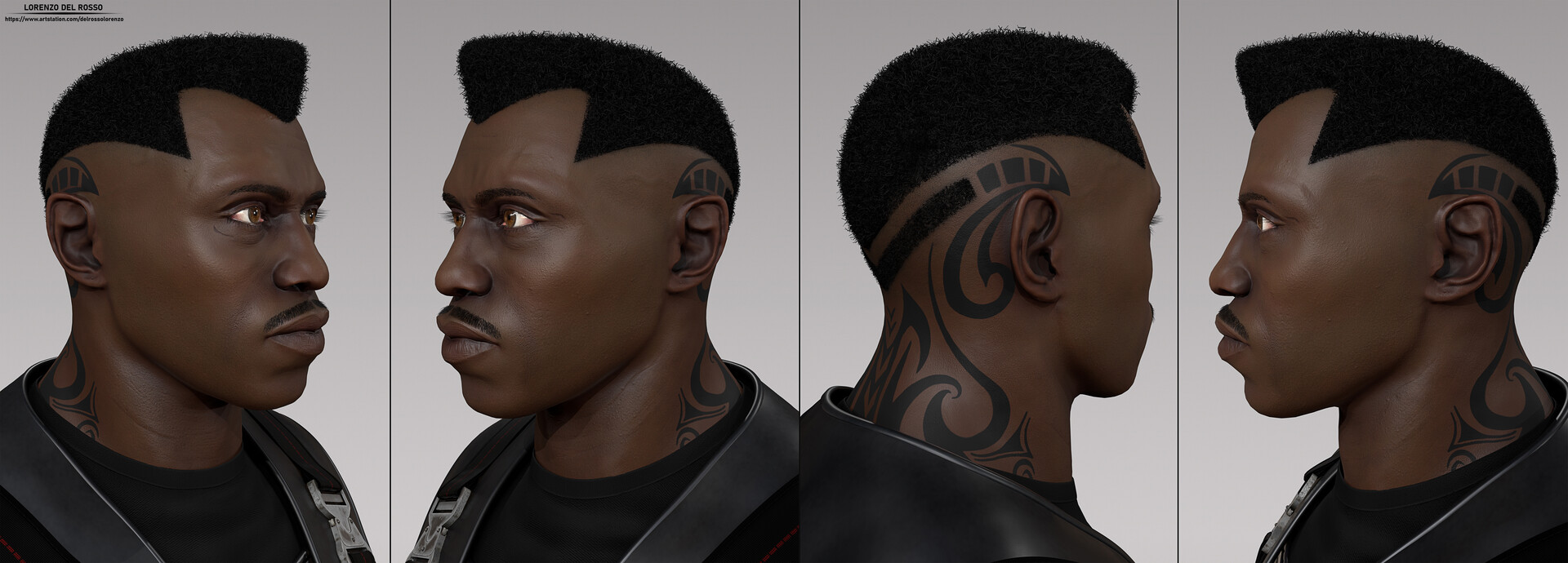 Lorenzo Del Rosso - BLADE THE DAYWALKER FANART