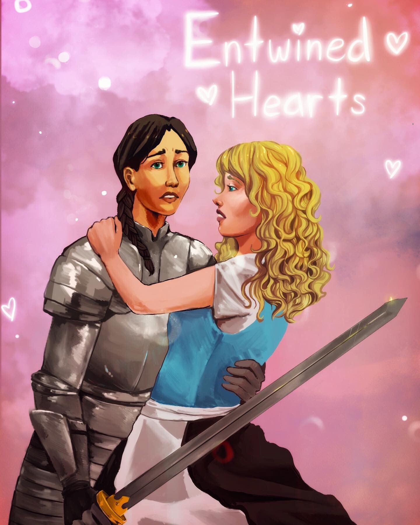 ArtStation - Entwined hearts- a cheesy dnd love story