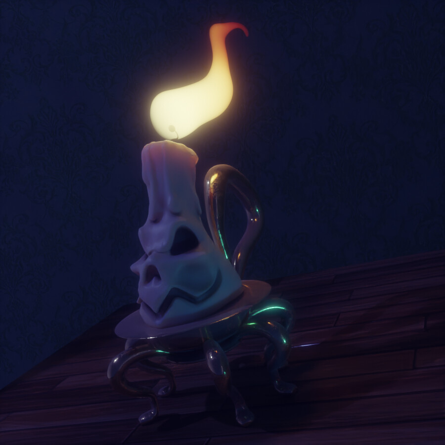 ArtStation - Evil Candle