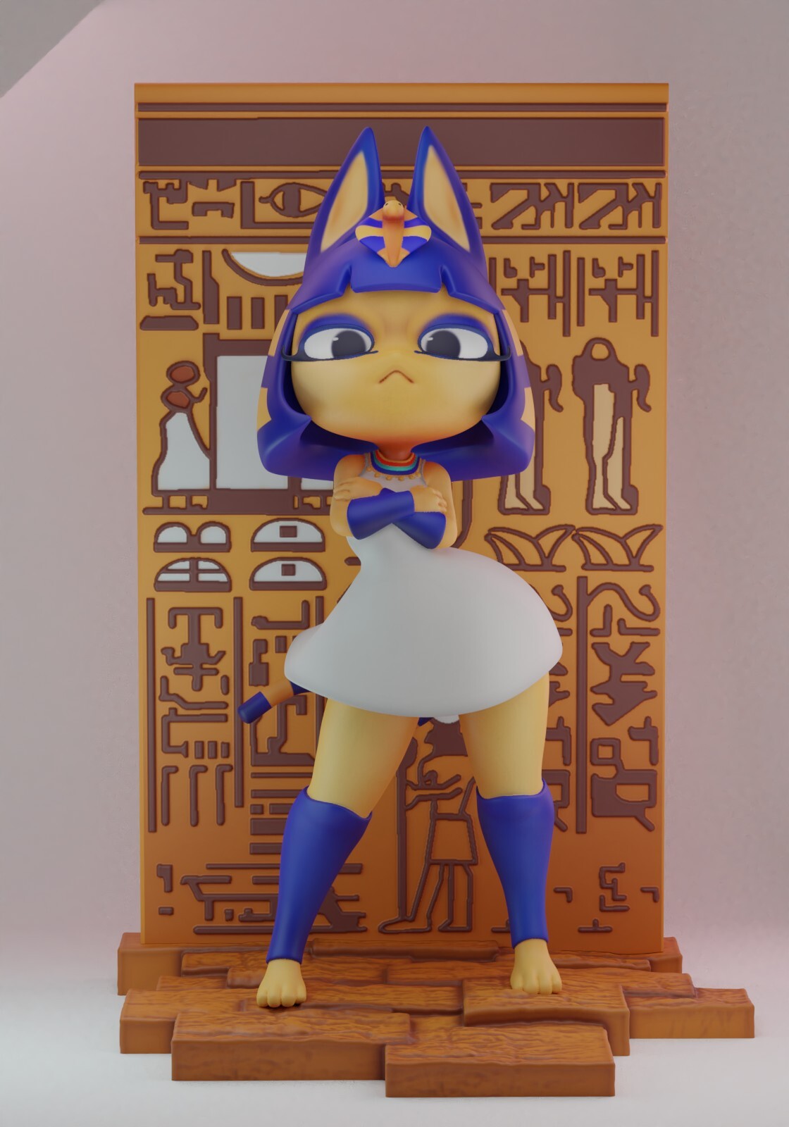 ArtStation - Ankha Animal crossing