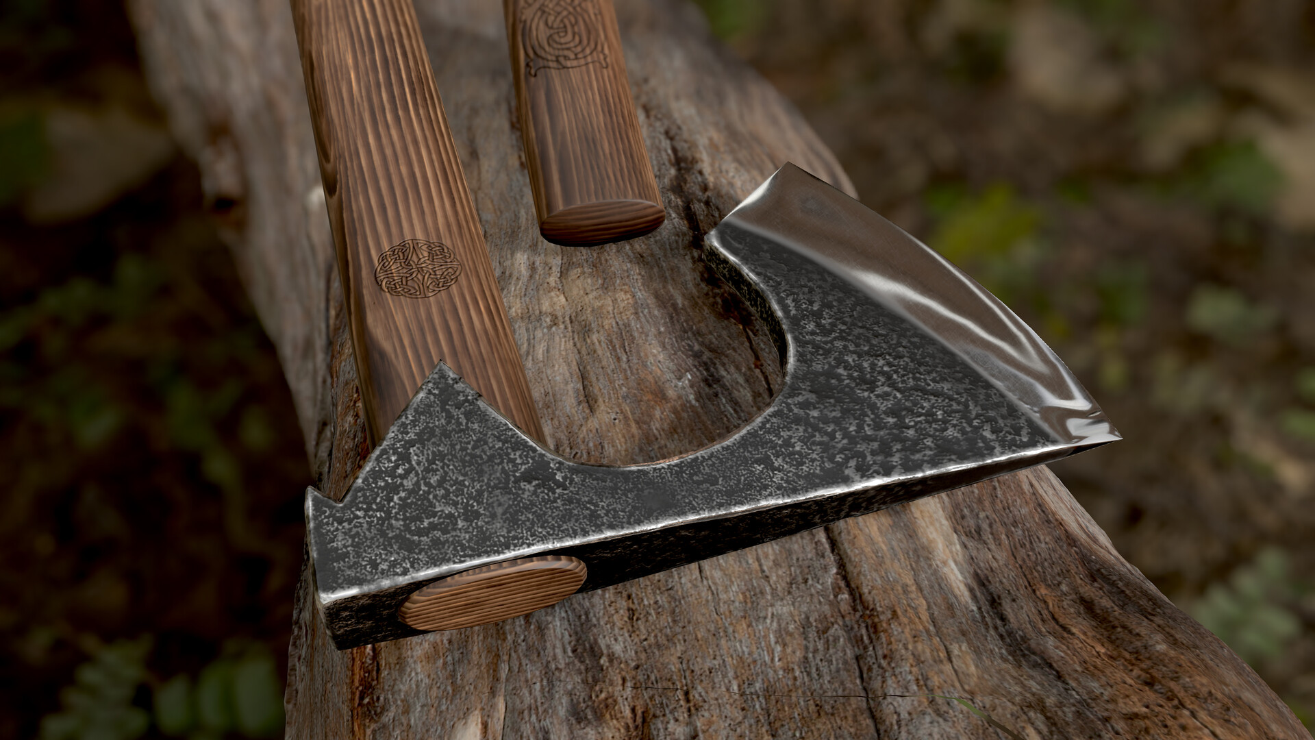 Igor Afanasev - Props and materials created by me for the project ,, Medieval smithy