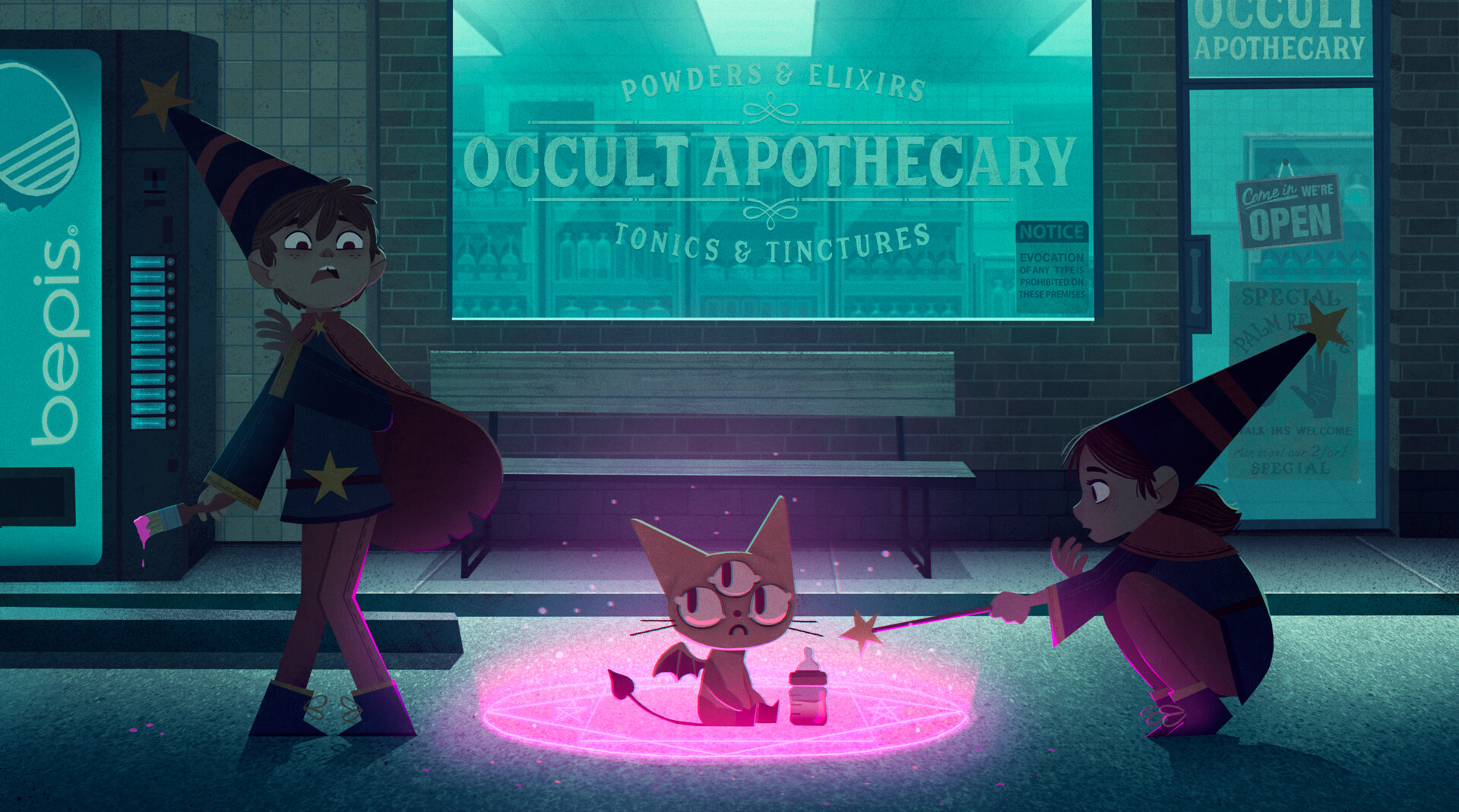 My First Summoning Kit by Teo Skaffa : r/ImaginaryWitches