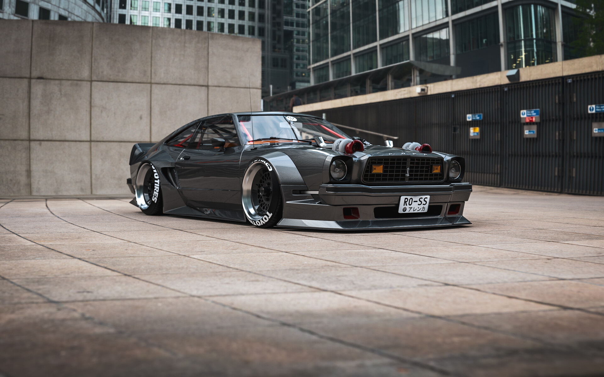 ArtStation - Ford Mustang Cobra R-P