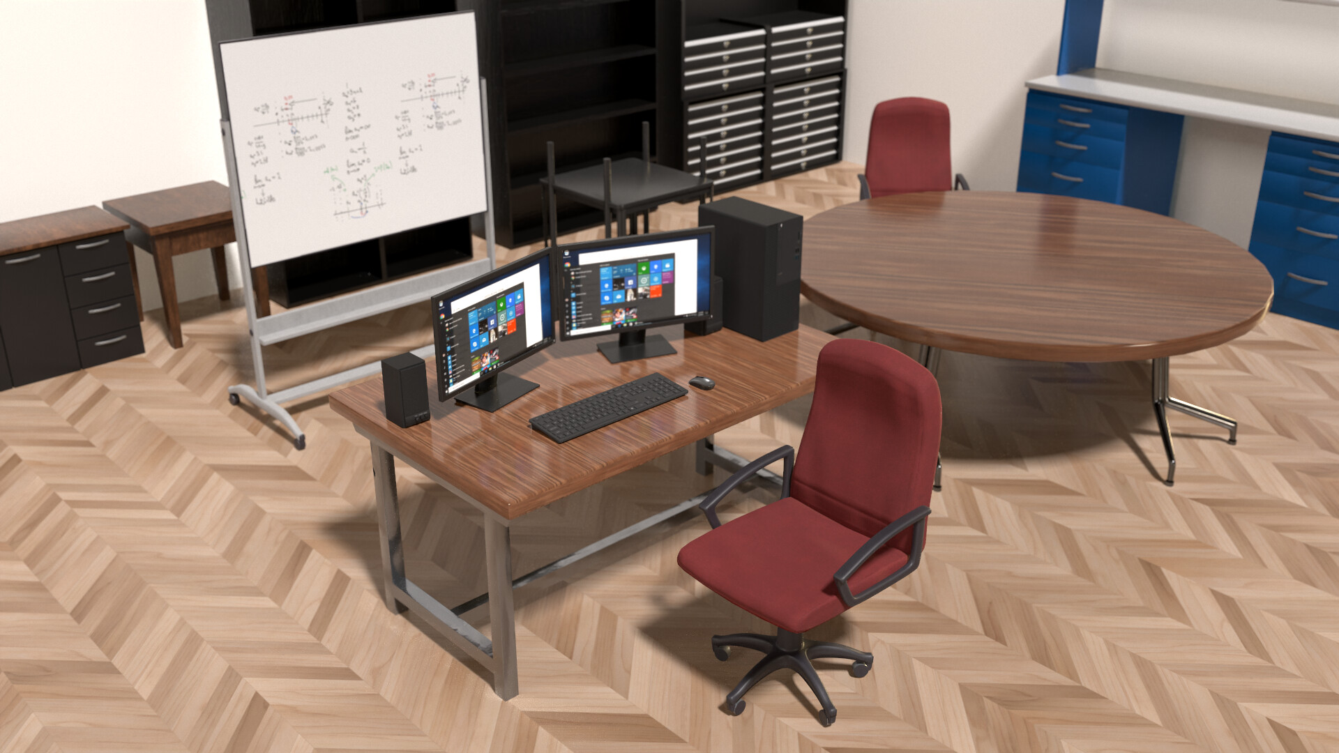 ArtStation - Office Lowpoly furniture for Unity project