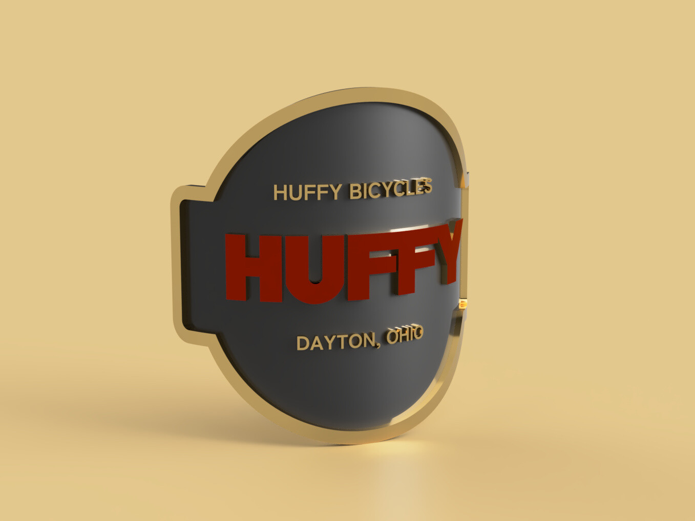 Lyle - Huffy Bicycle Emblem for Mom's Bicycle