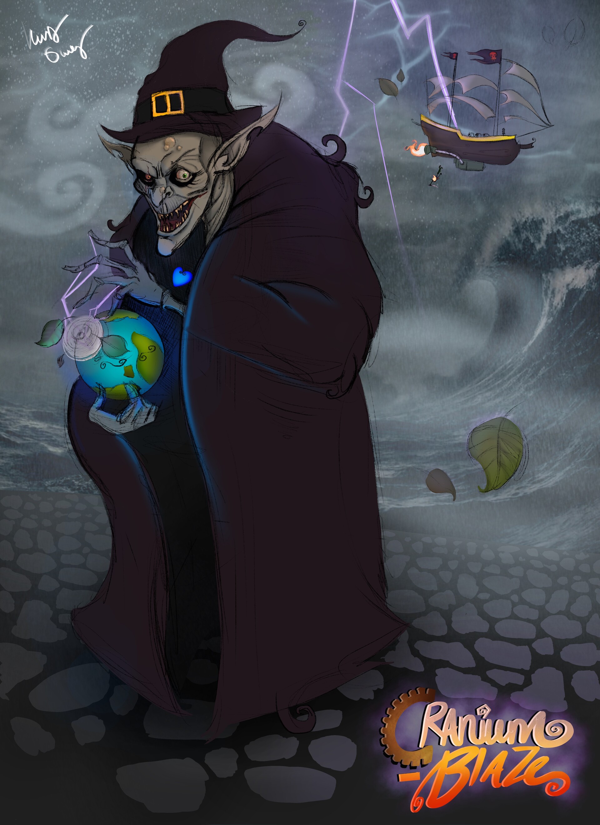 ArtStation - Storm Hag - Original Character Concept