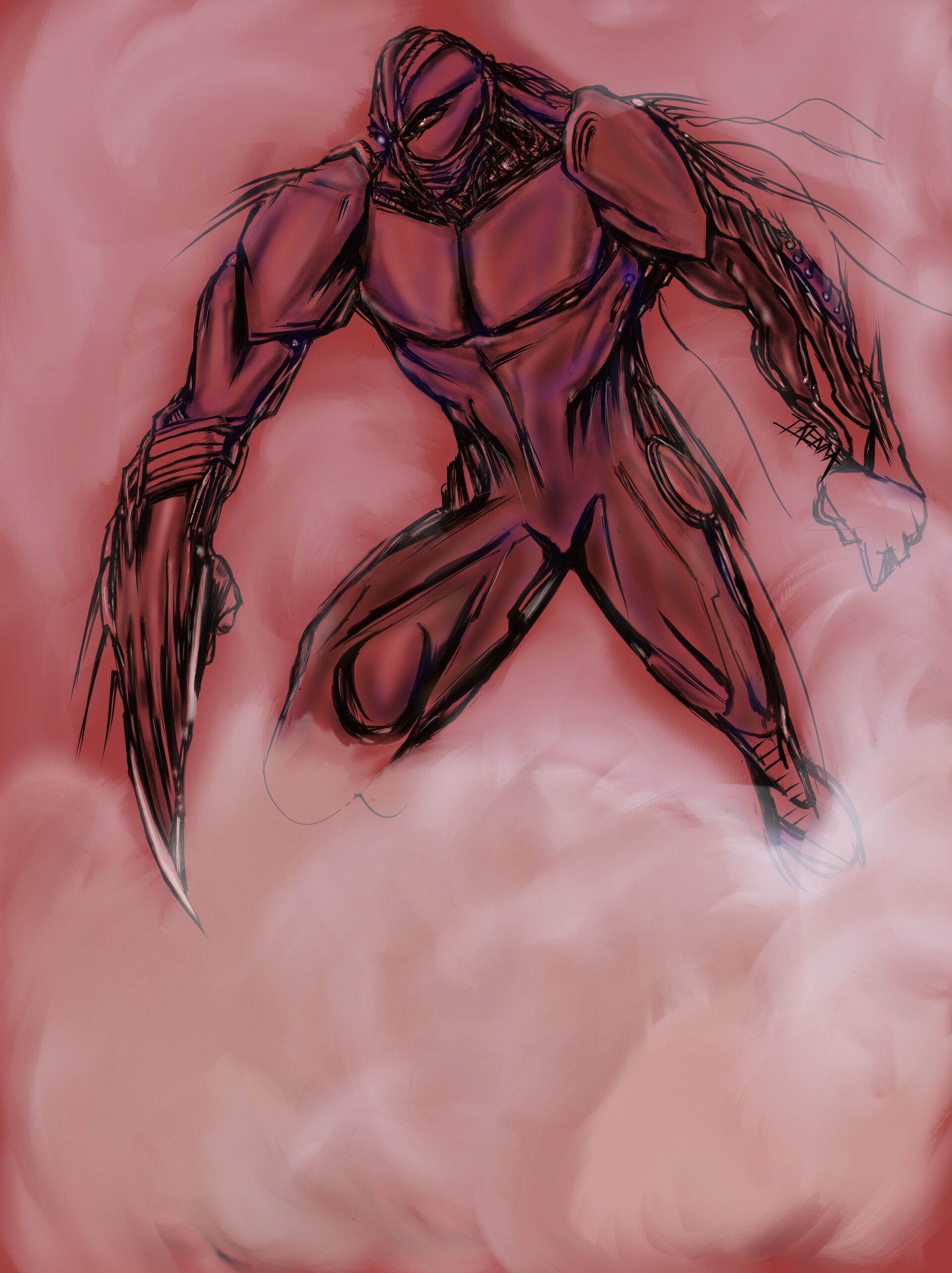 ArtStation - Thrower Lancer (zonarhunter)