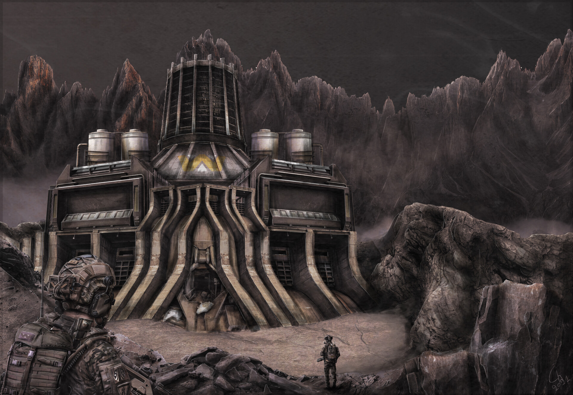 ArtStation - Alien Fan Art