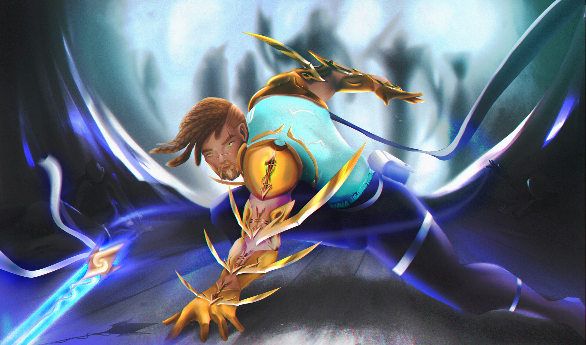 ArtStation - Tibo -The Last Shot- League of Legends Fan Champion