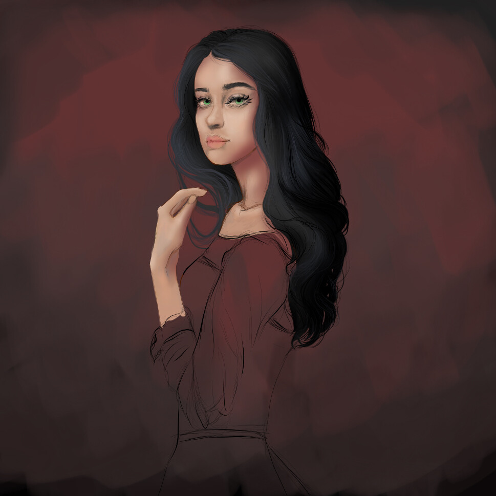 Emily White - Book Character Illustration