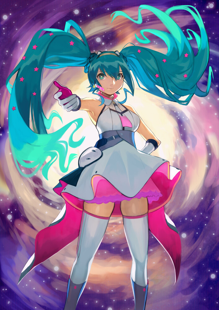 ArtStation - Galaxy Miku