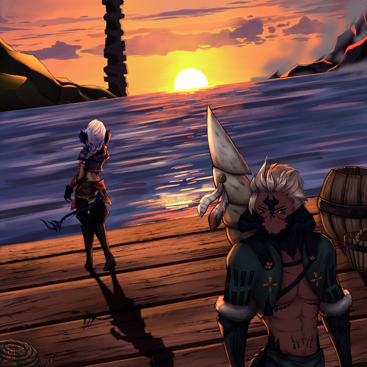 ArtStation - Ruby Sea