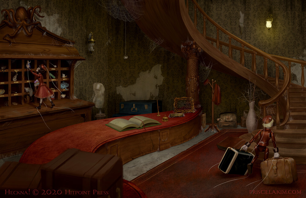 ArtStation - Heckna! The Hostile Hostel