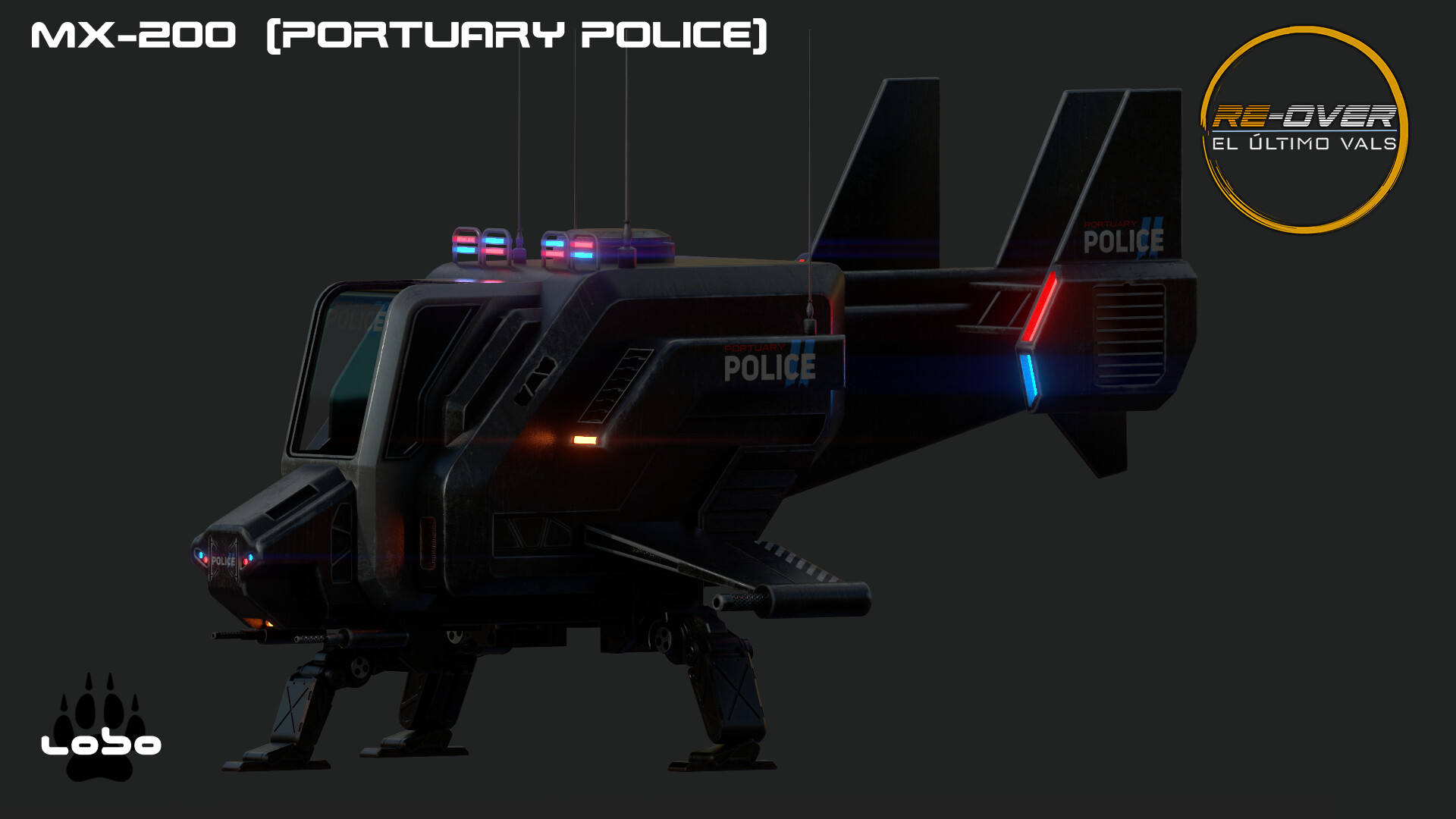 ArtStation - MX 200 - PORTUARY POLICE