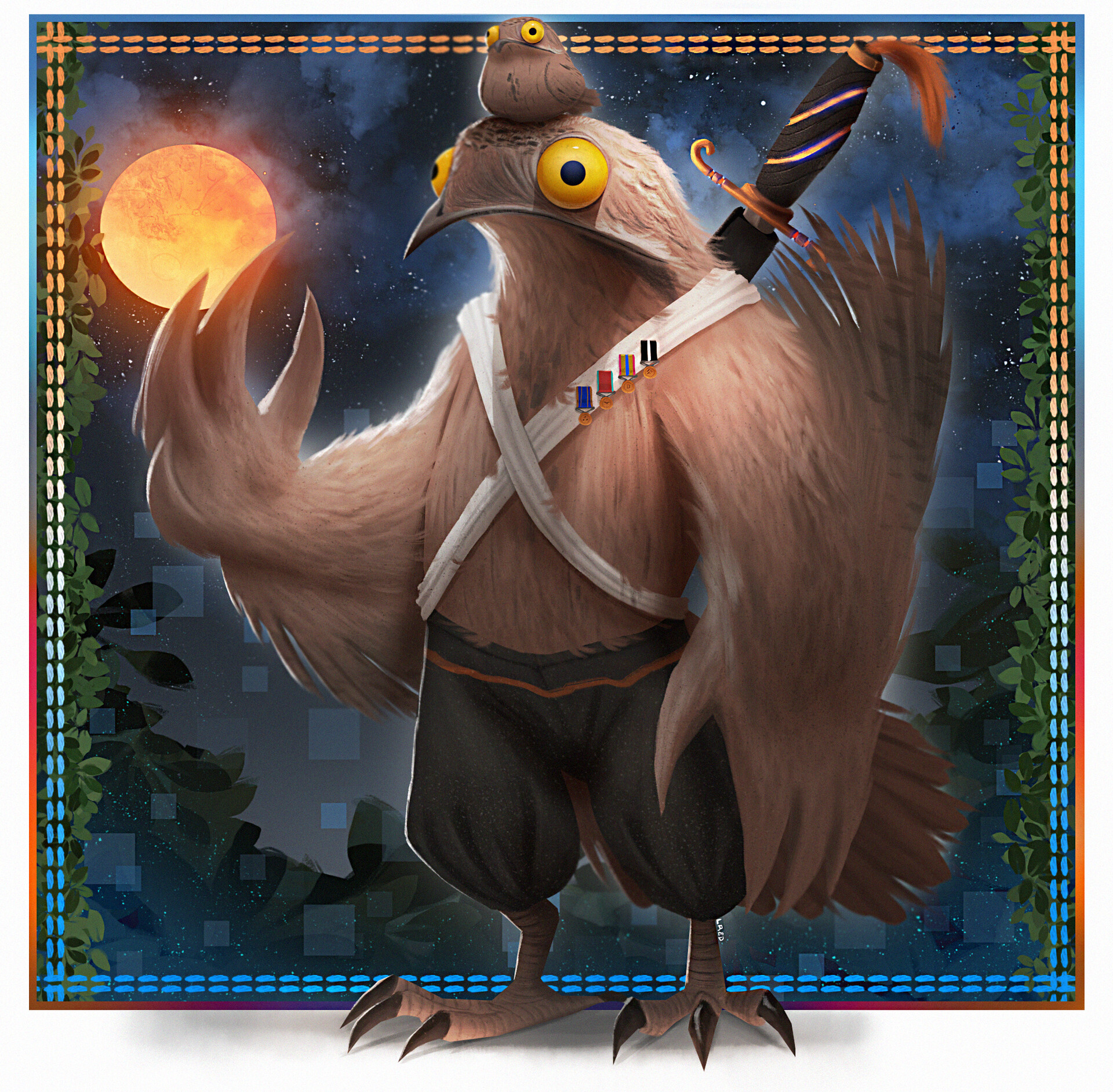 ArtStation - Urutau Security Guard