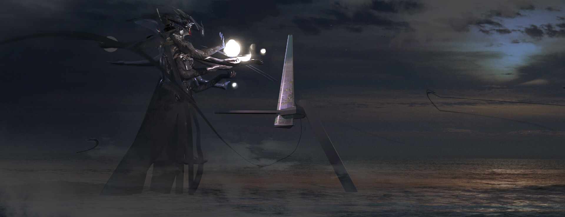 ArtStation - Higher Dimensional Being - Creature Key Frame