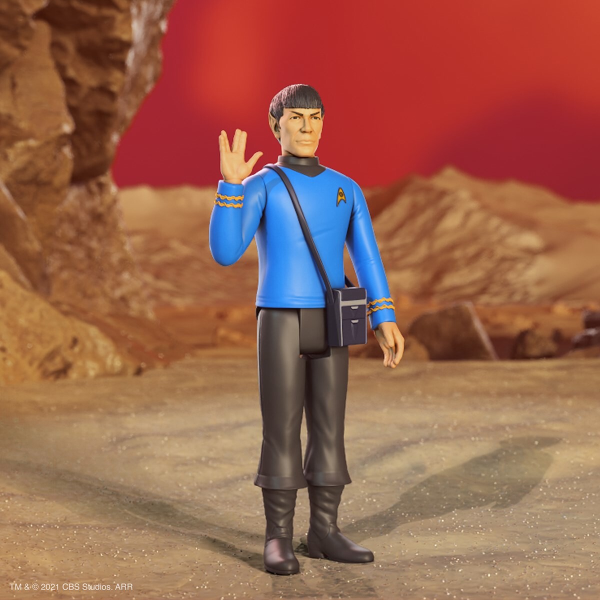 ArtStation - SPOCK ReAction Super 7