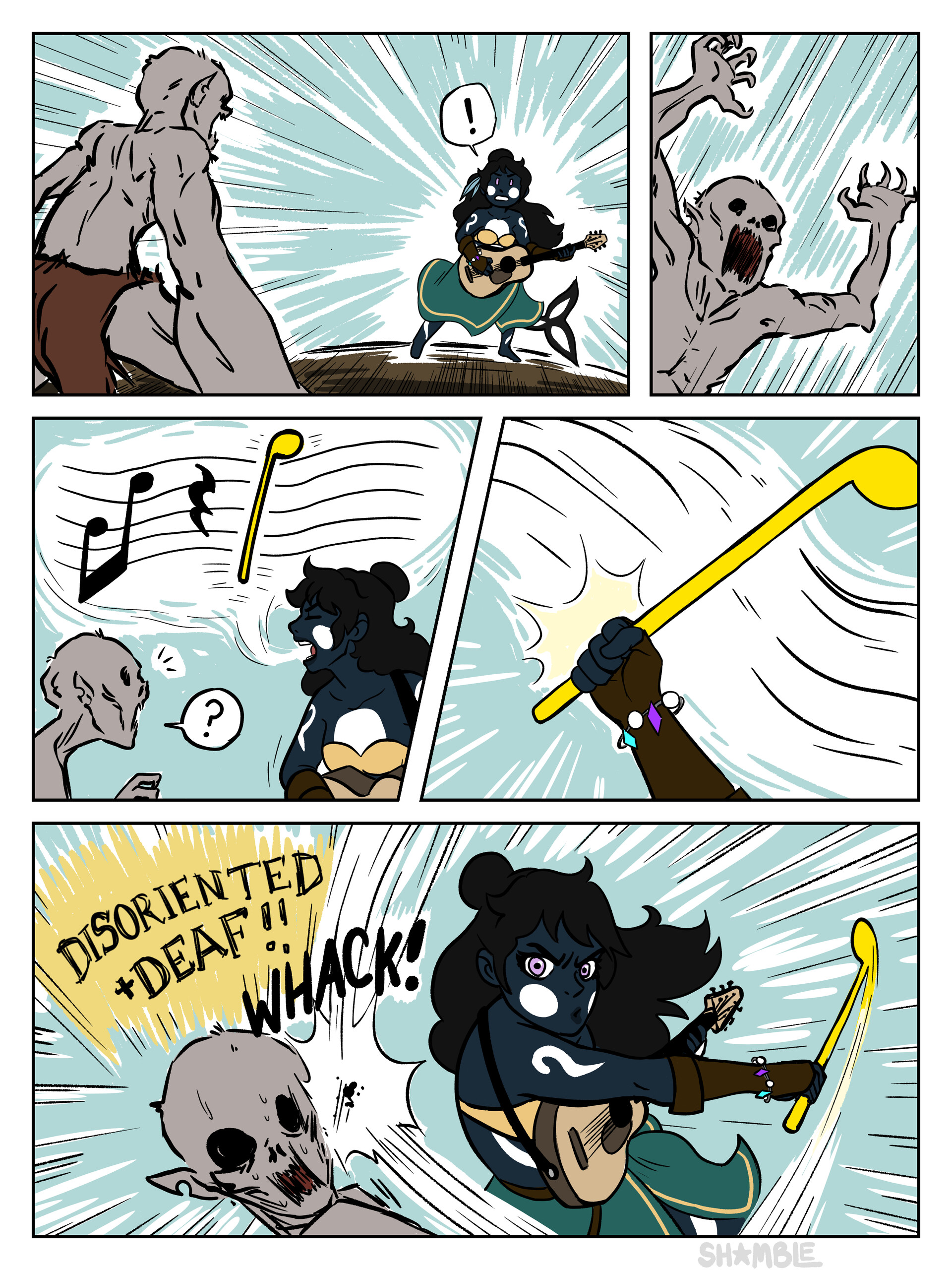 ArtStation - How Bards Do Damage