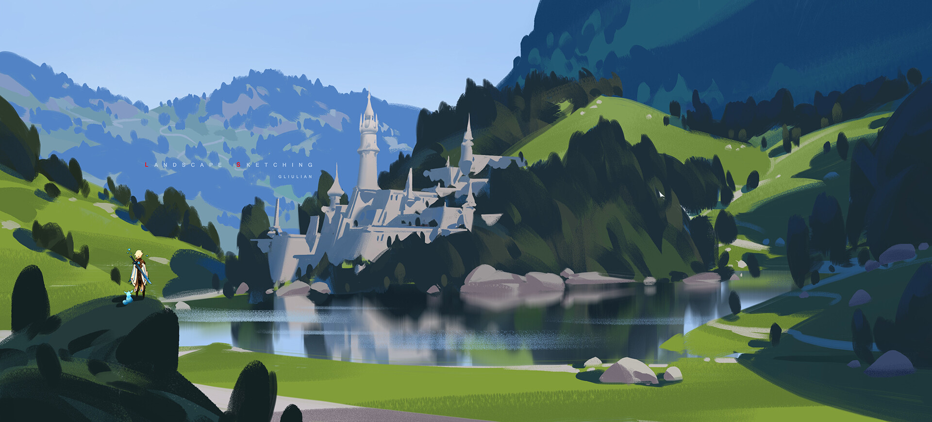 ArtStation - 白色城堡 White Castle