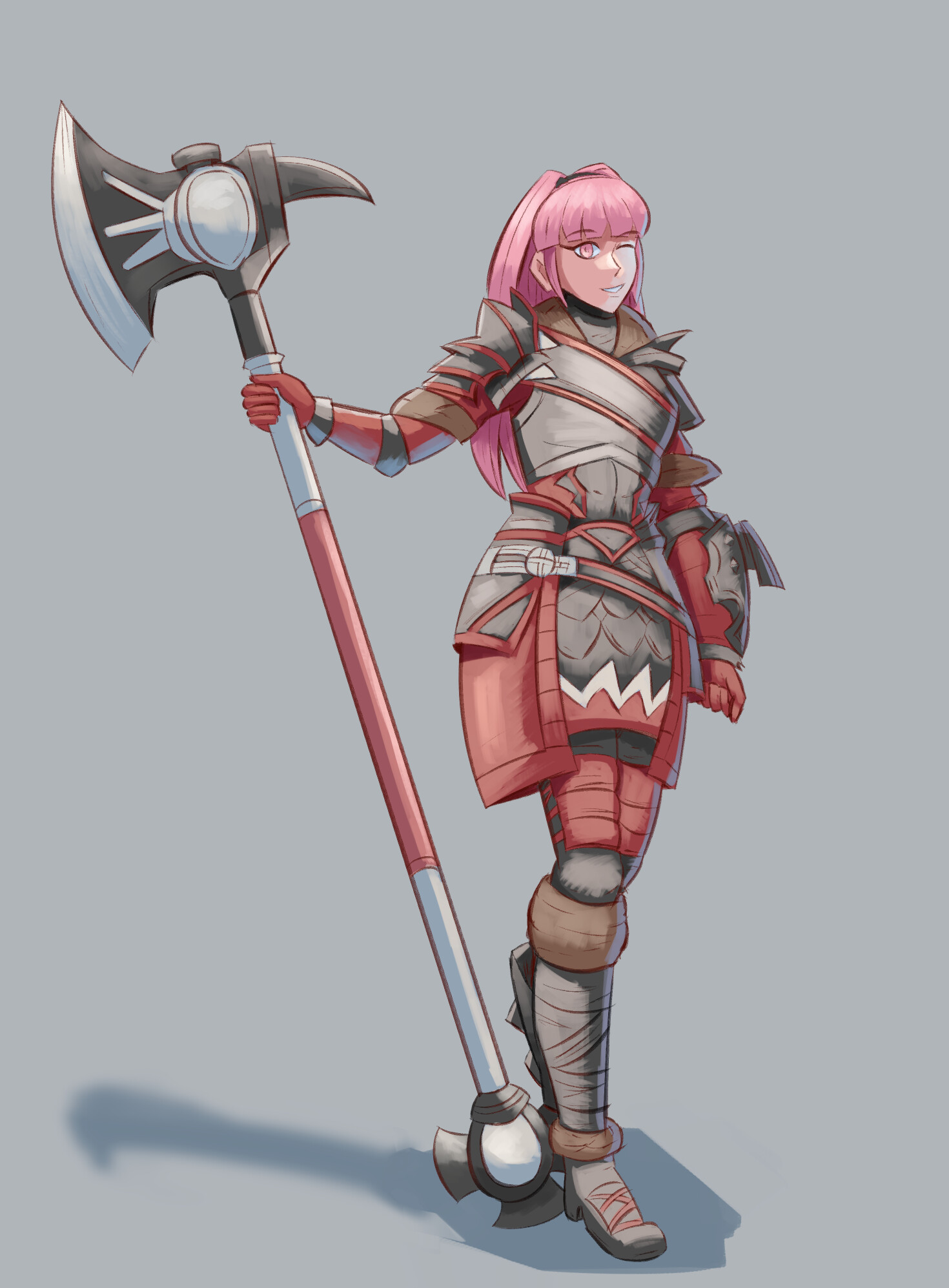 ArtStation - FF XIV Warrior Hilda