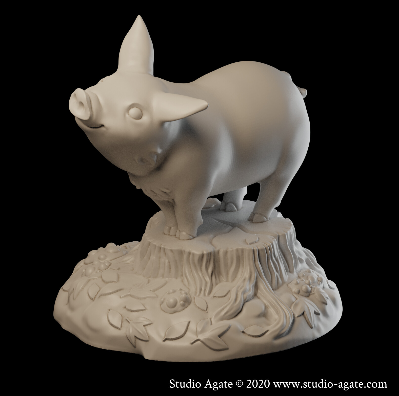 Shafi Adams Illustration - Fateforge: Familiar Miniatures