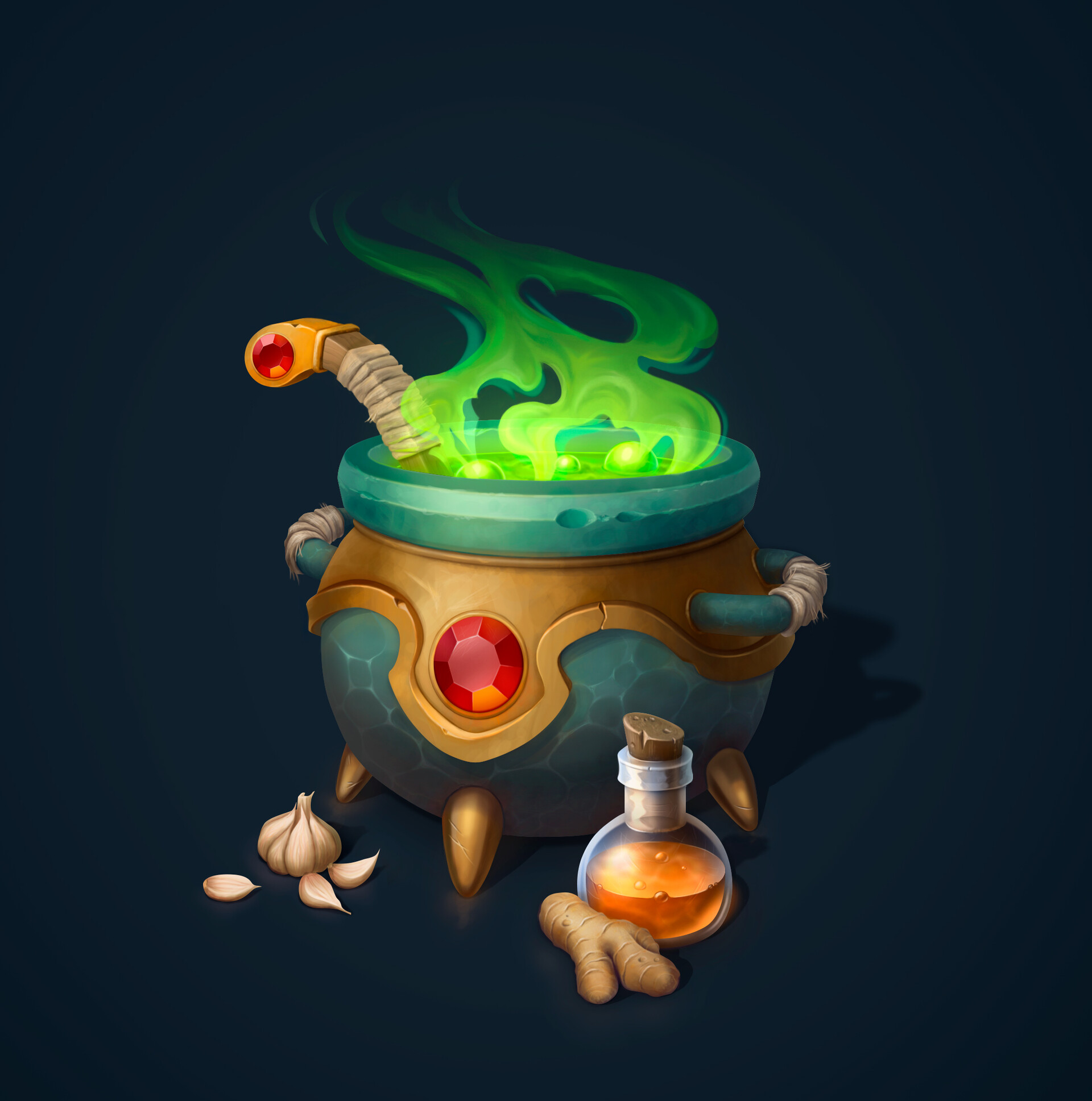 ArtStation - Cold remedy potion