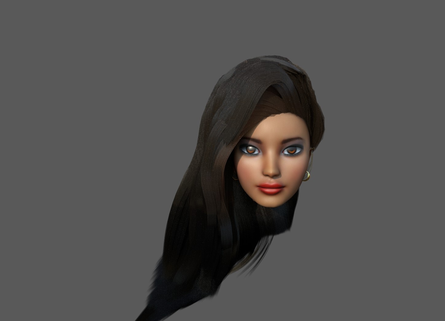 ArtStation - 3D Girl face