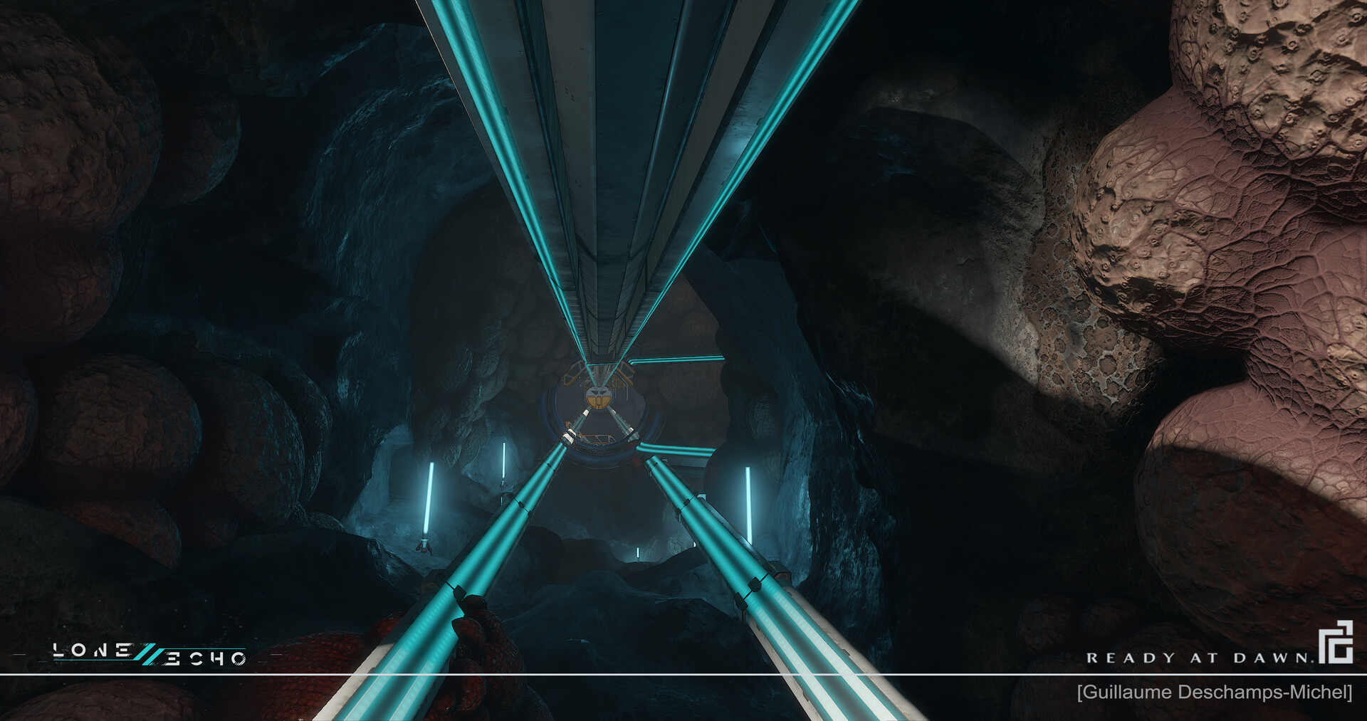 Guillaume Deschamps-Michel 💡 - Lone Echo 2 - Lighting - Mid-Rock Tram