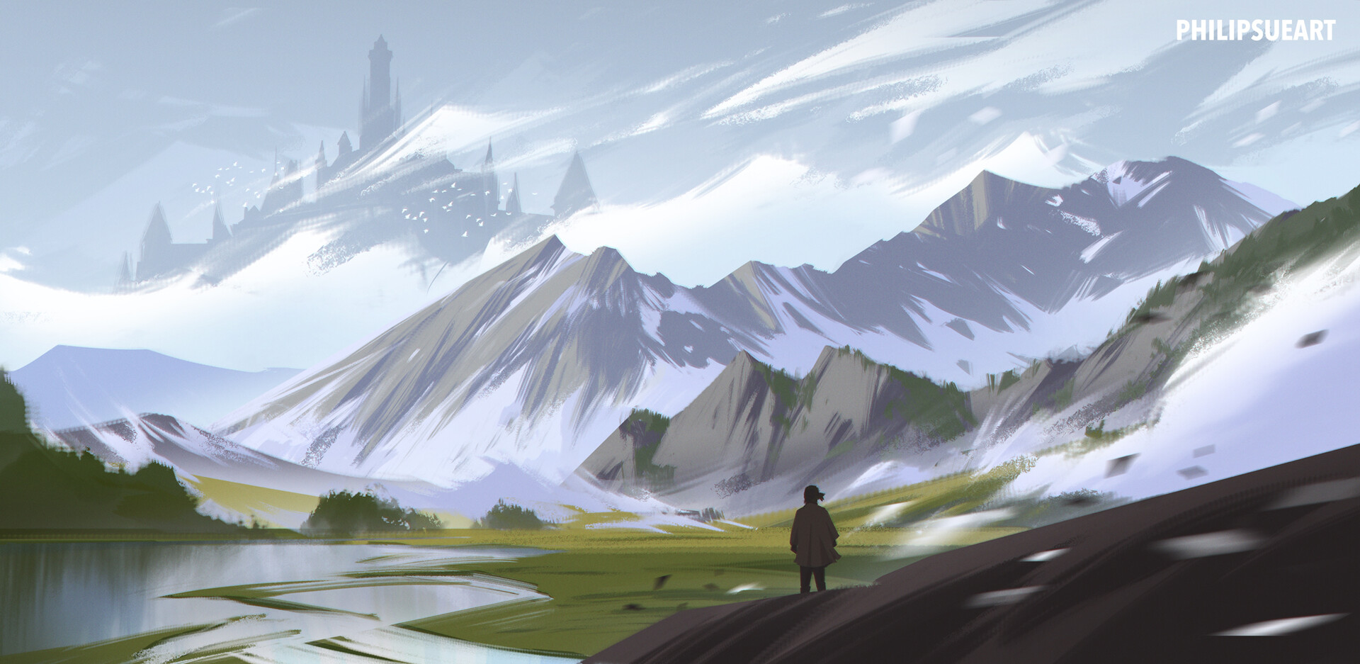 ArtStation - Snowpoint Hills