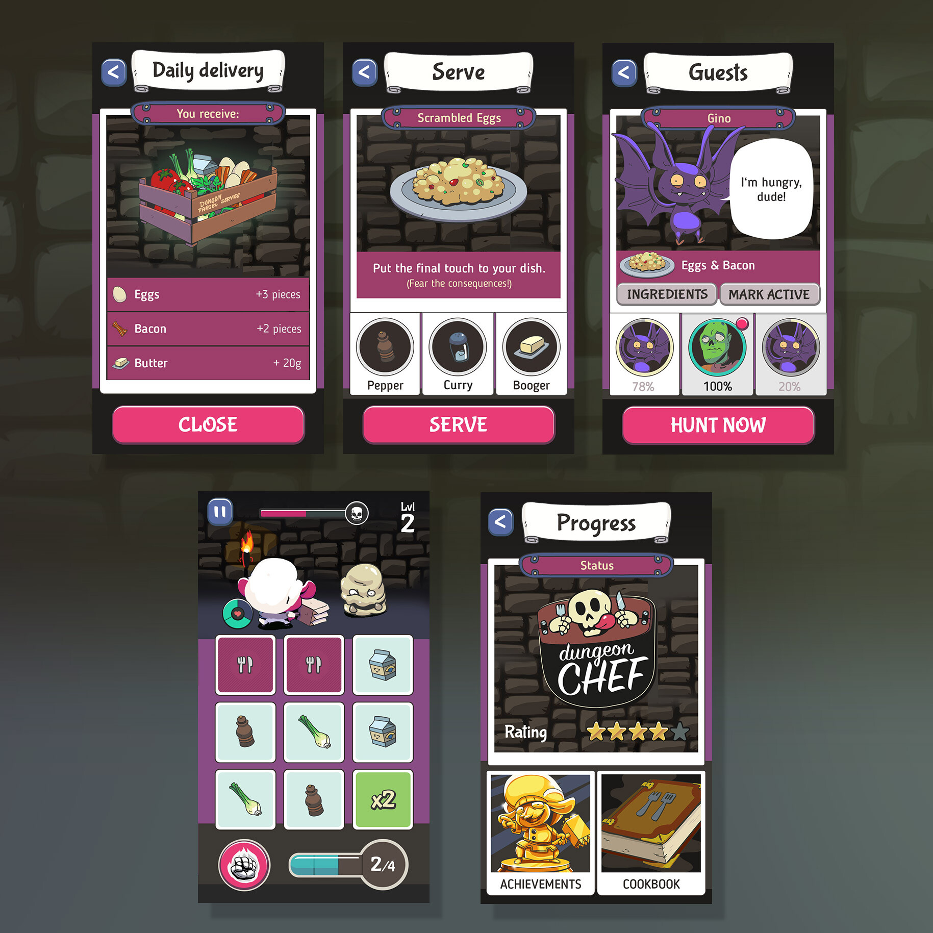 Pietro D'Amore - Dungeon Chef - Prototype