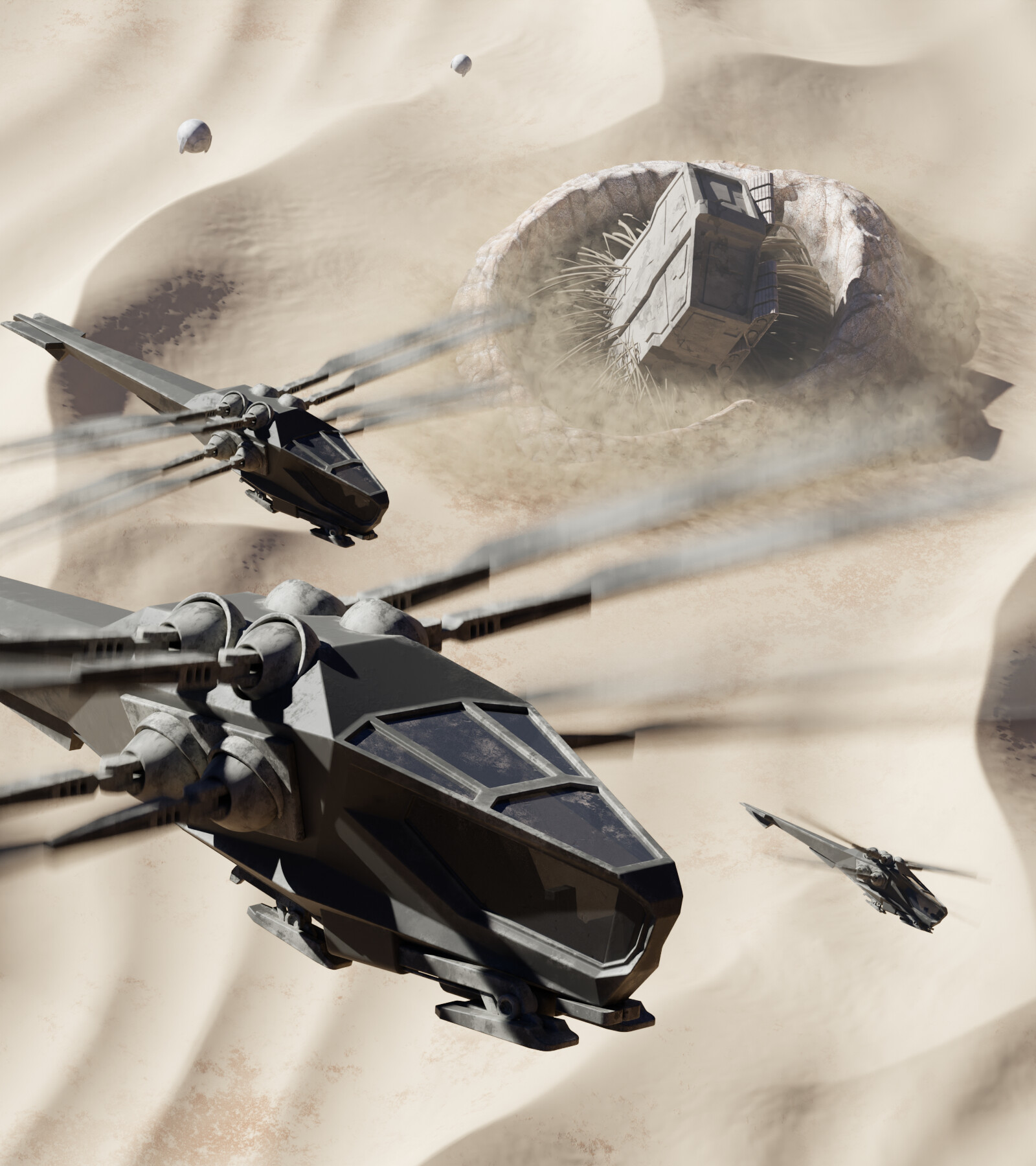 ArtStation - Ornithopters