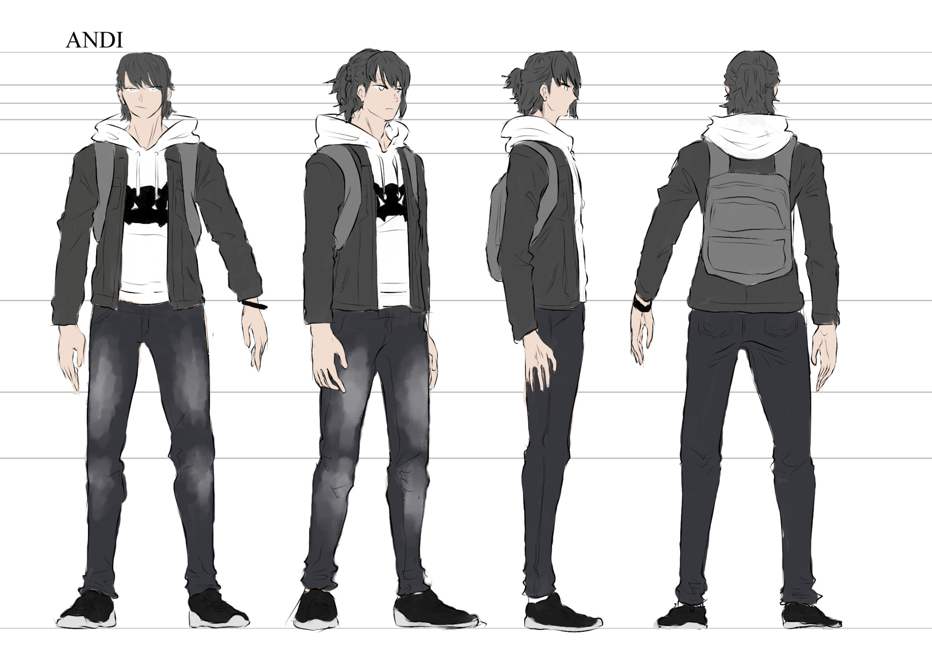 ArtStation - Character Design - Andi