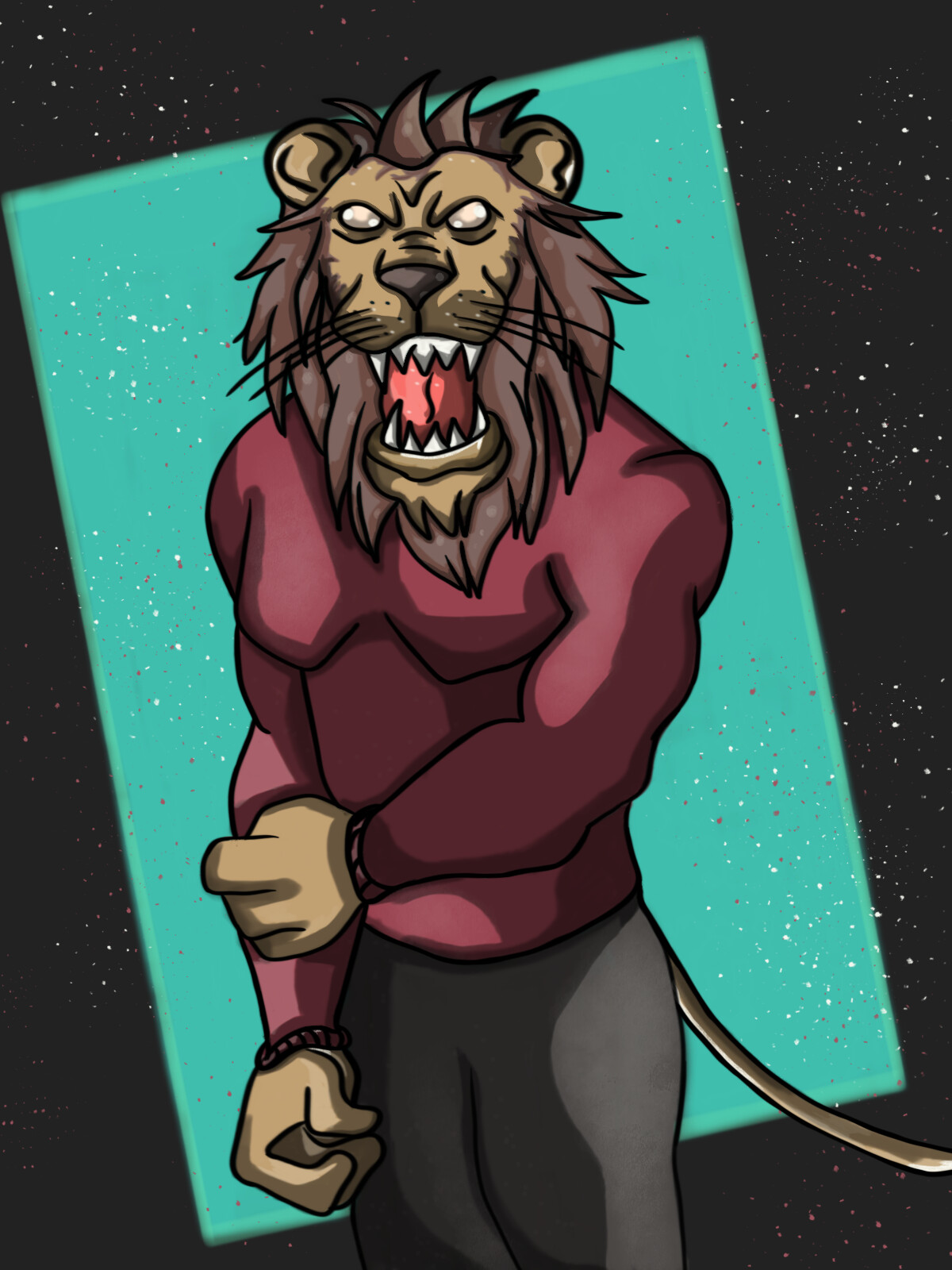 ArtStation - lenny the lion