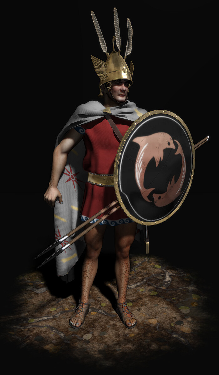 ArtStation - Tarentine Horsemen of Magna Graecia 430-190BC