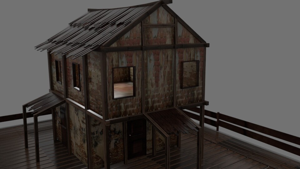 ArtStation - FRECKY HOUSE