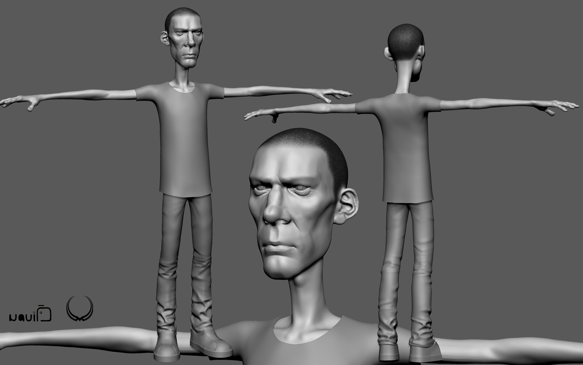 ArtStation - Thief Short Animation Character