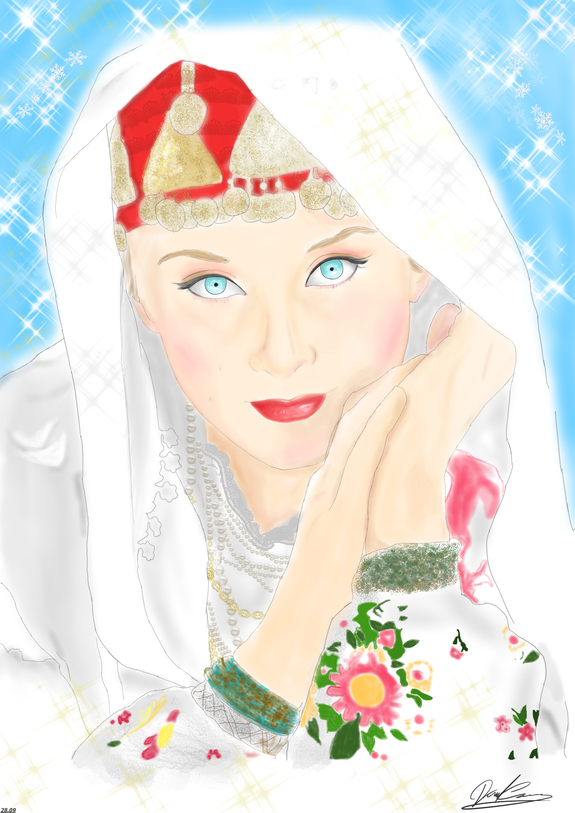 ArtStation - Slavic Girl