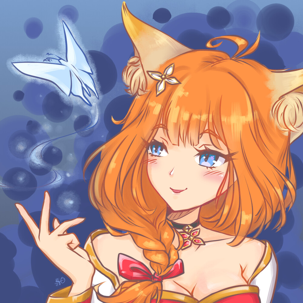 ArtStation - Nari (Guardian Tales)