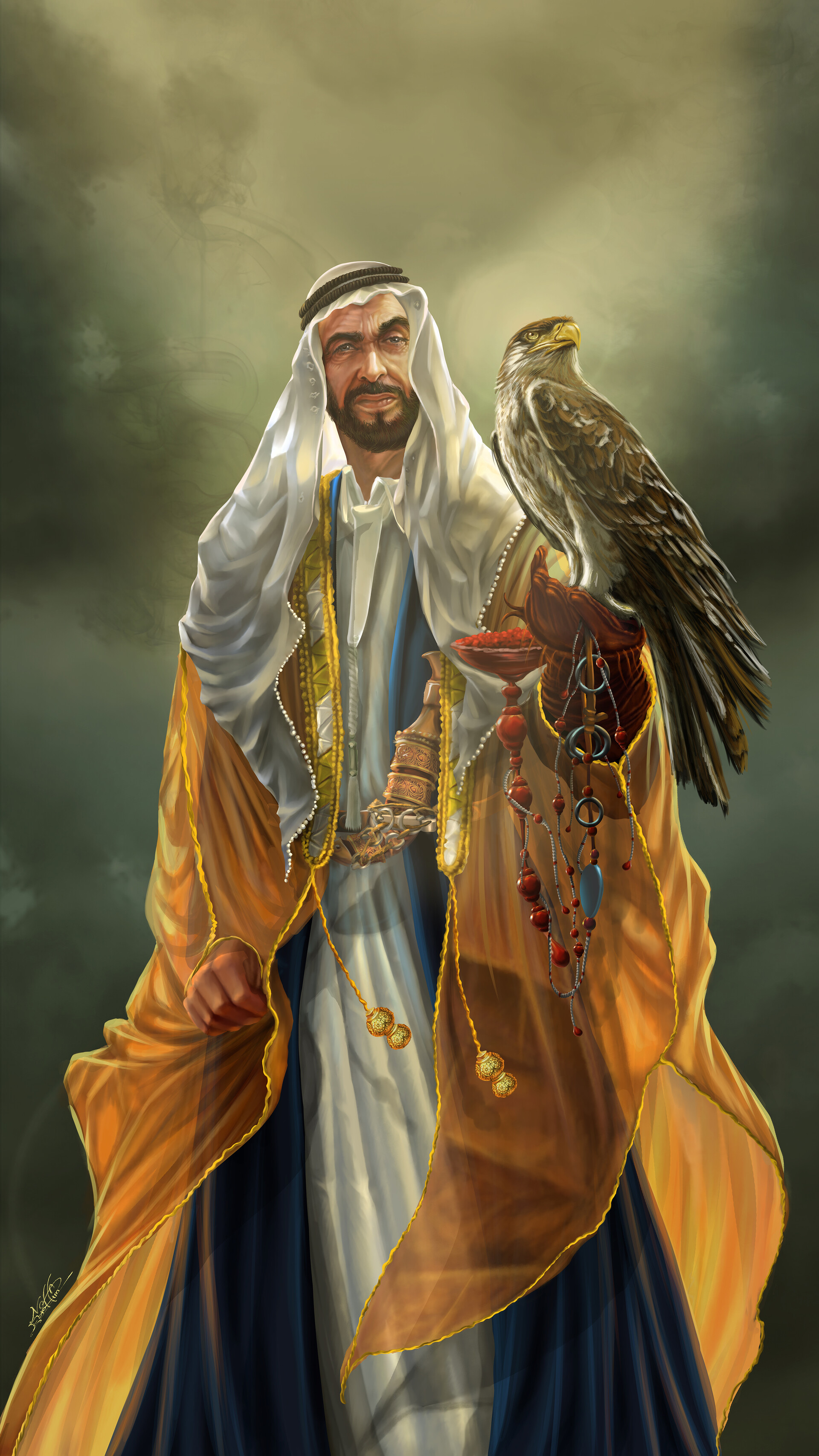 ArtStation - Arab king concept
