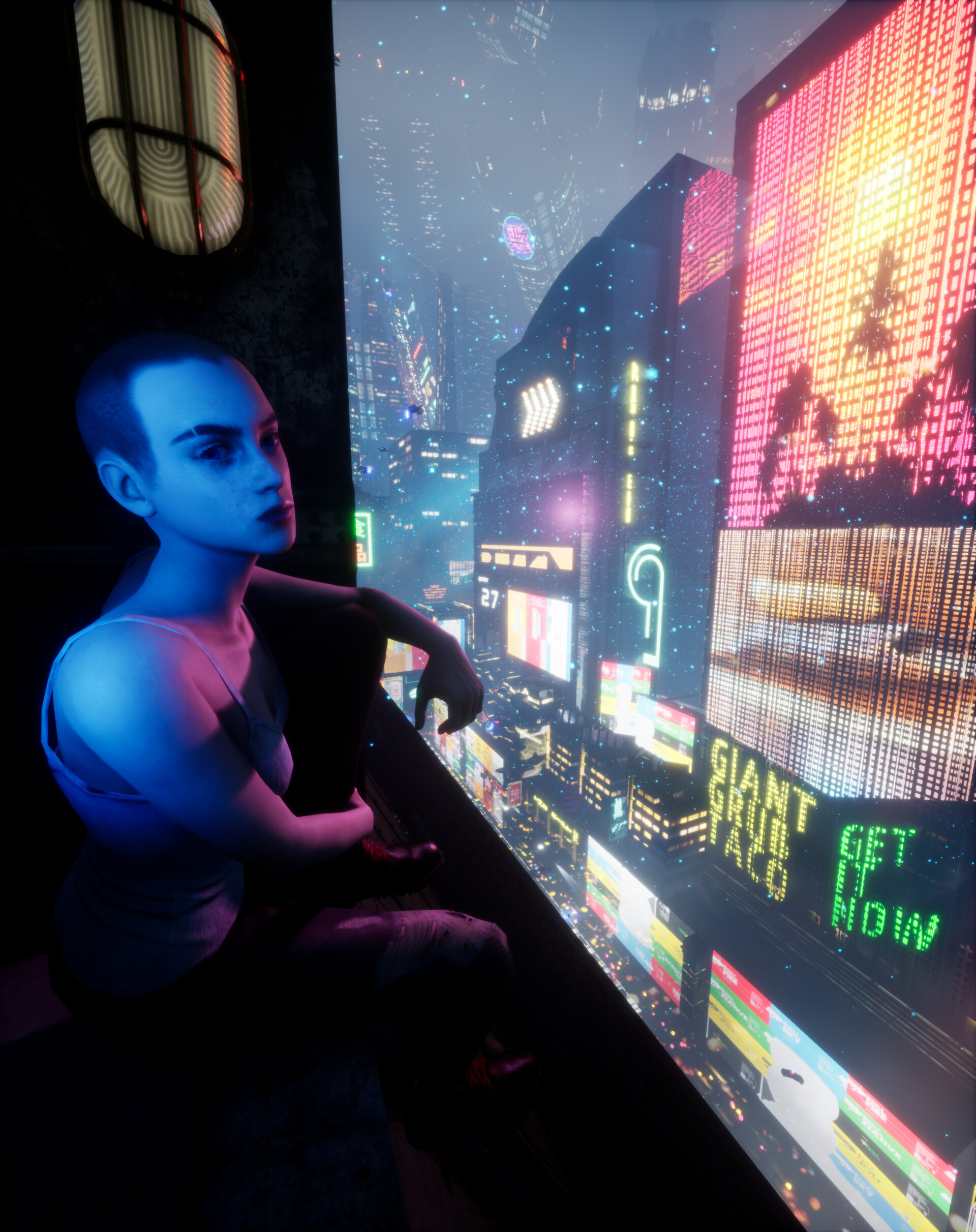 ArtStation - Downtown Blues