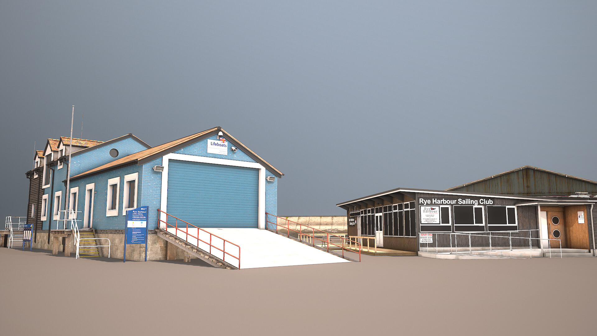 ArtStation - Rye Harbour Set