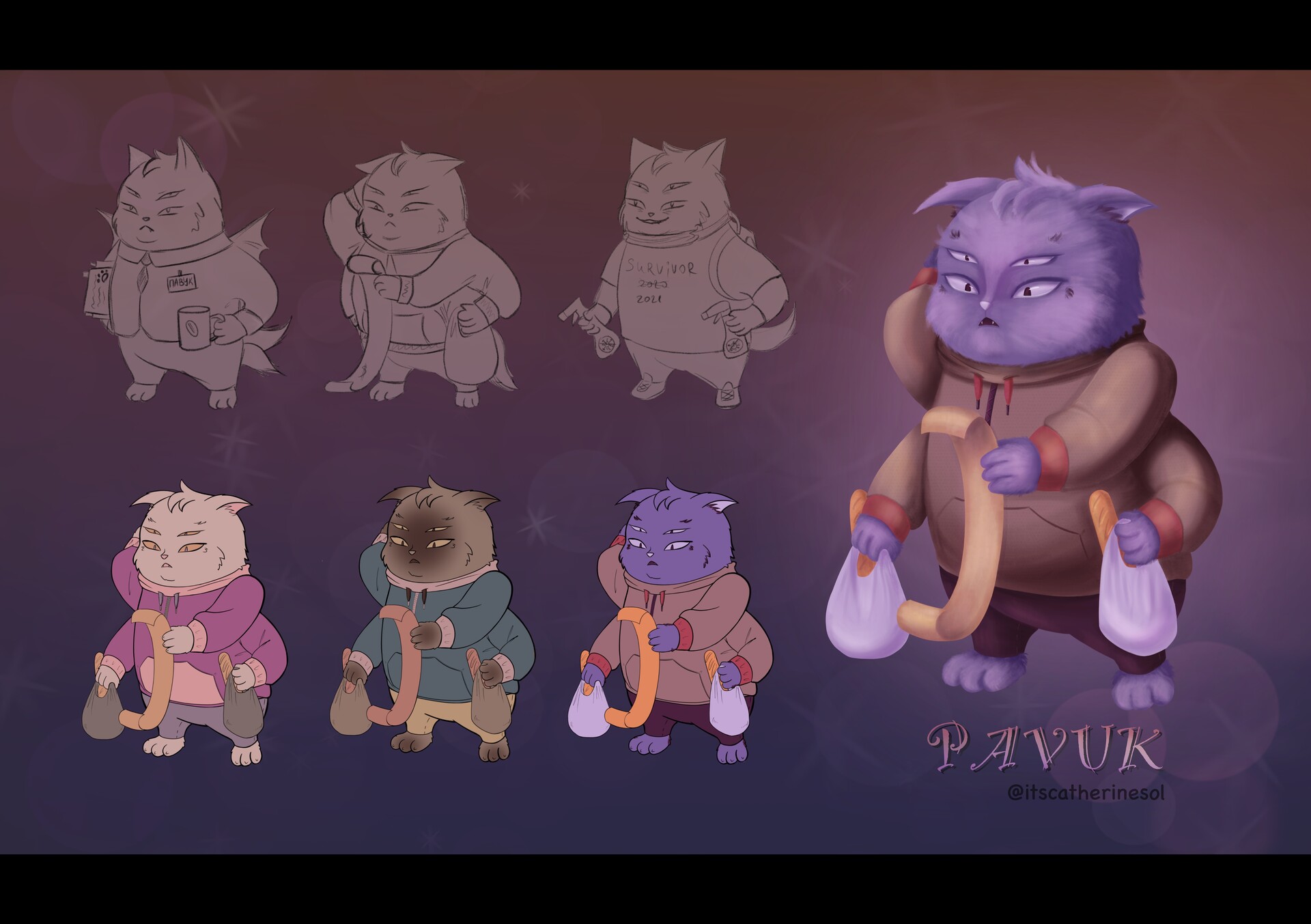 ArtStation - Pavuk /Character Design/