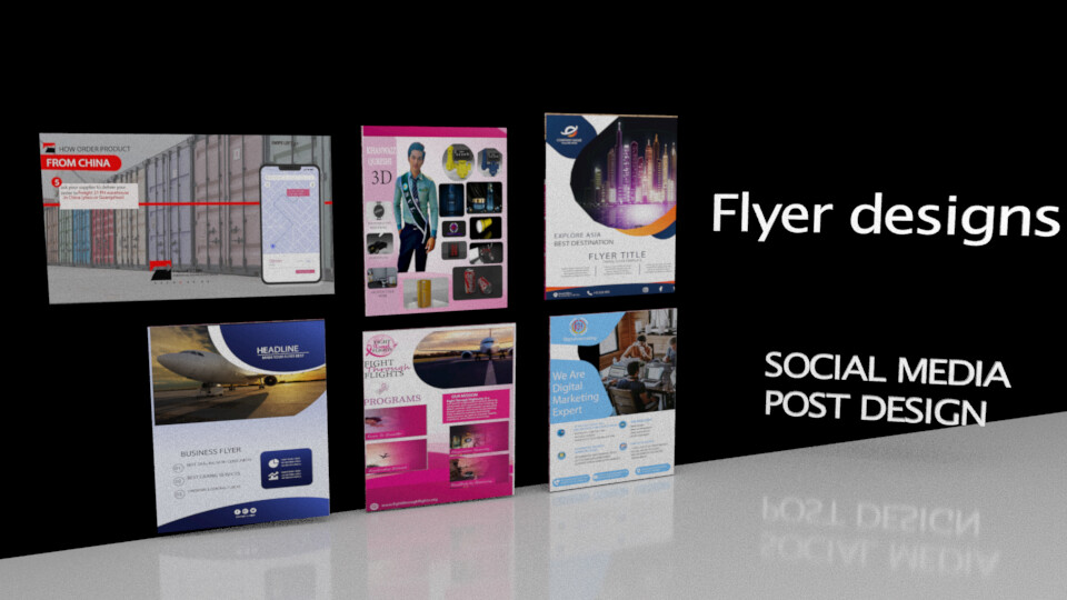 ArtStation - flyers designs